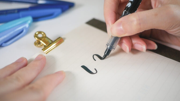 6 Best Brush Pens for Beginner Lettering and Calligraphy ⋆ HAY studio