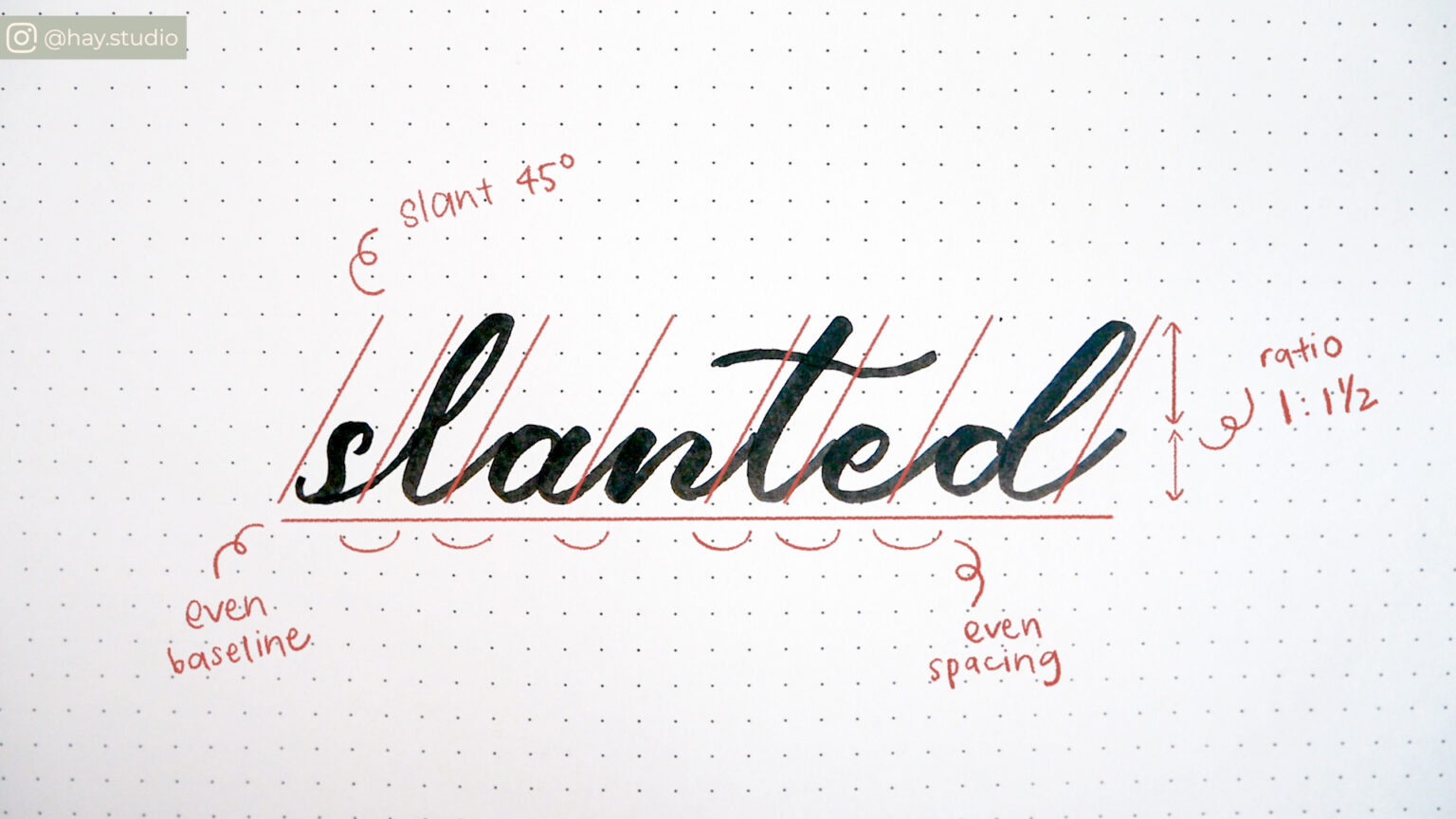 9 Popular Calligraphy Styles for Beginners ⋆ HAY studio