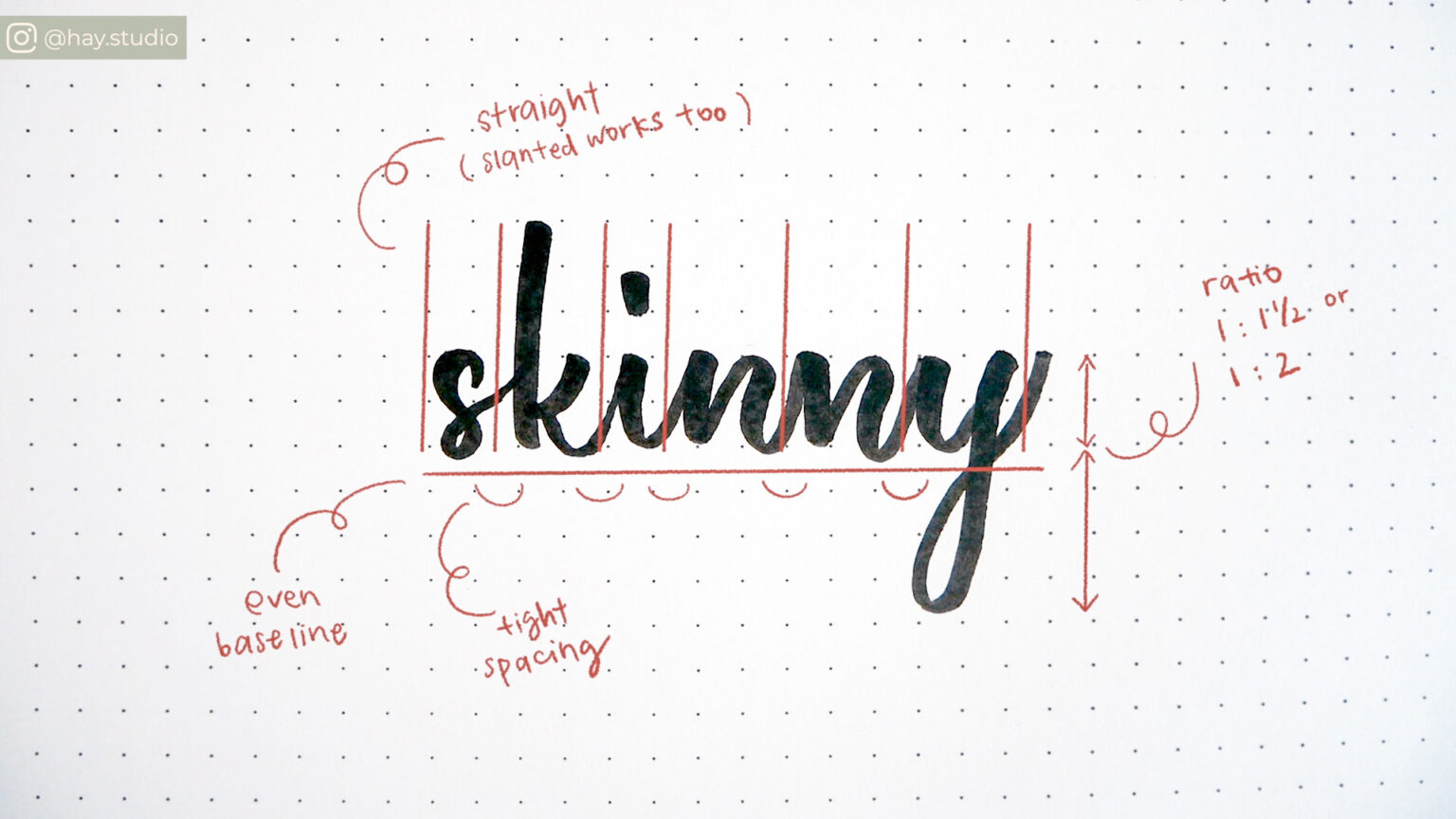 9 Popular Calligraphy Styles for Beginners ⋆ HAY studio