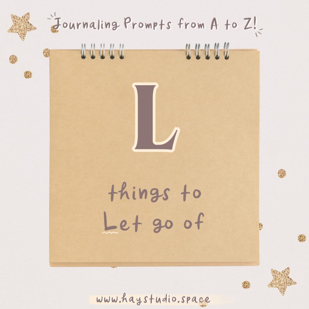 Journaling Prompts from A to Z - The Ultimate List ⋆ HAY studio