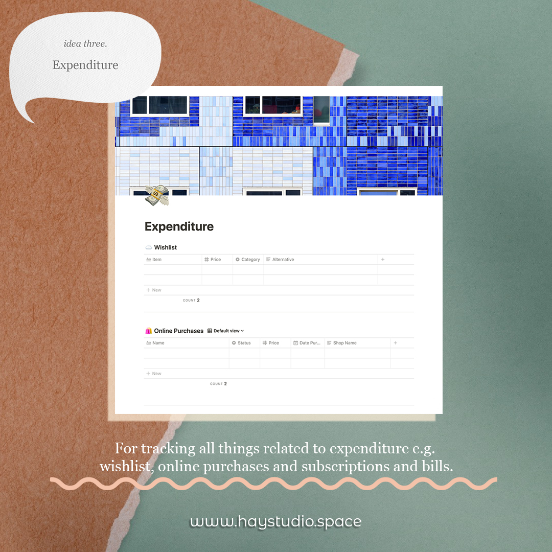 5 Notion Page Ideas to Organise Your Life (Free Template!) ⋆ HAY studio