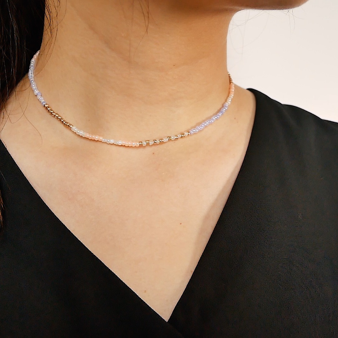 Easy Aesthetic DIY Beaded Necklaces Inspired by Pinterest ⋆ HAY studio