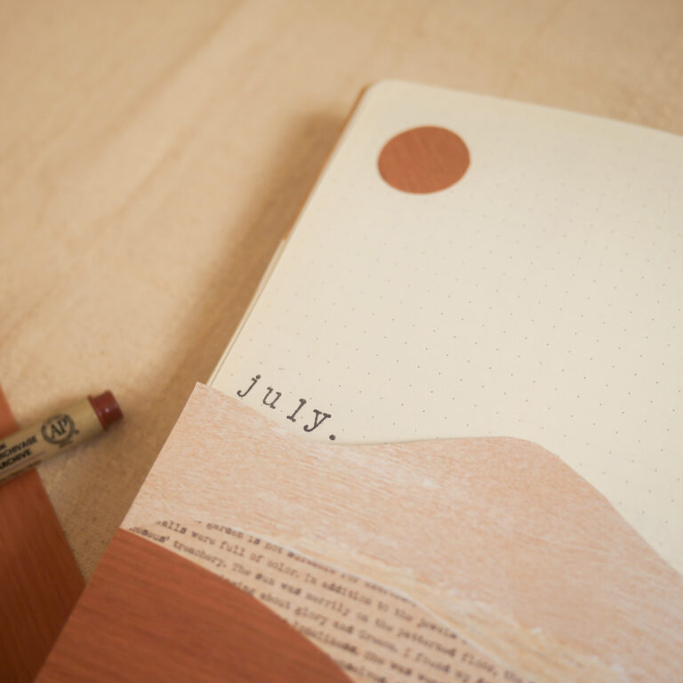 July Bullet Journal Setup - Boho Theme (Free Printable!) ⋆ HAY studio