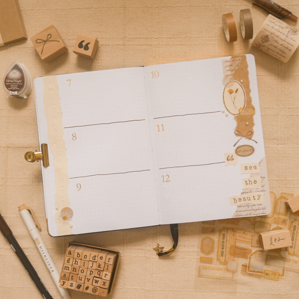 2024 Bujo Setup - Timeless Floral Theme ⋆ HAY studio