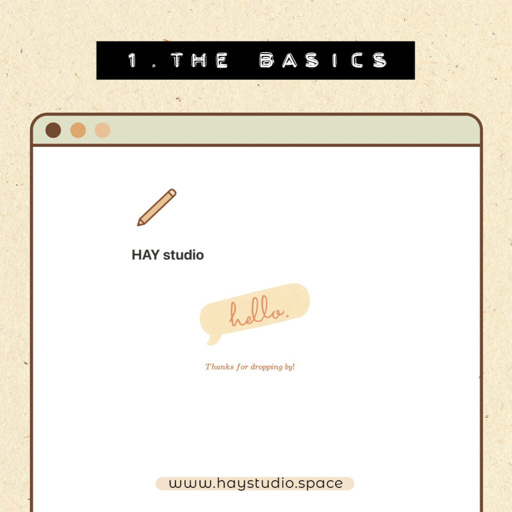 How to Make an Aesthetic Notion Link in Bio Page (Free Notion Template ...