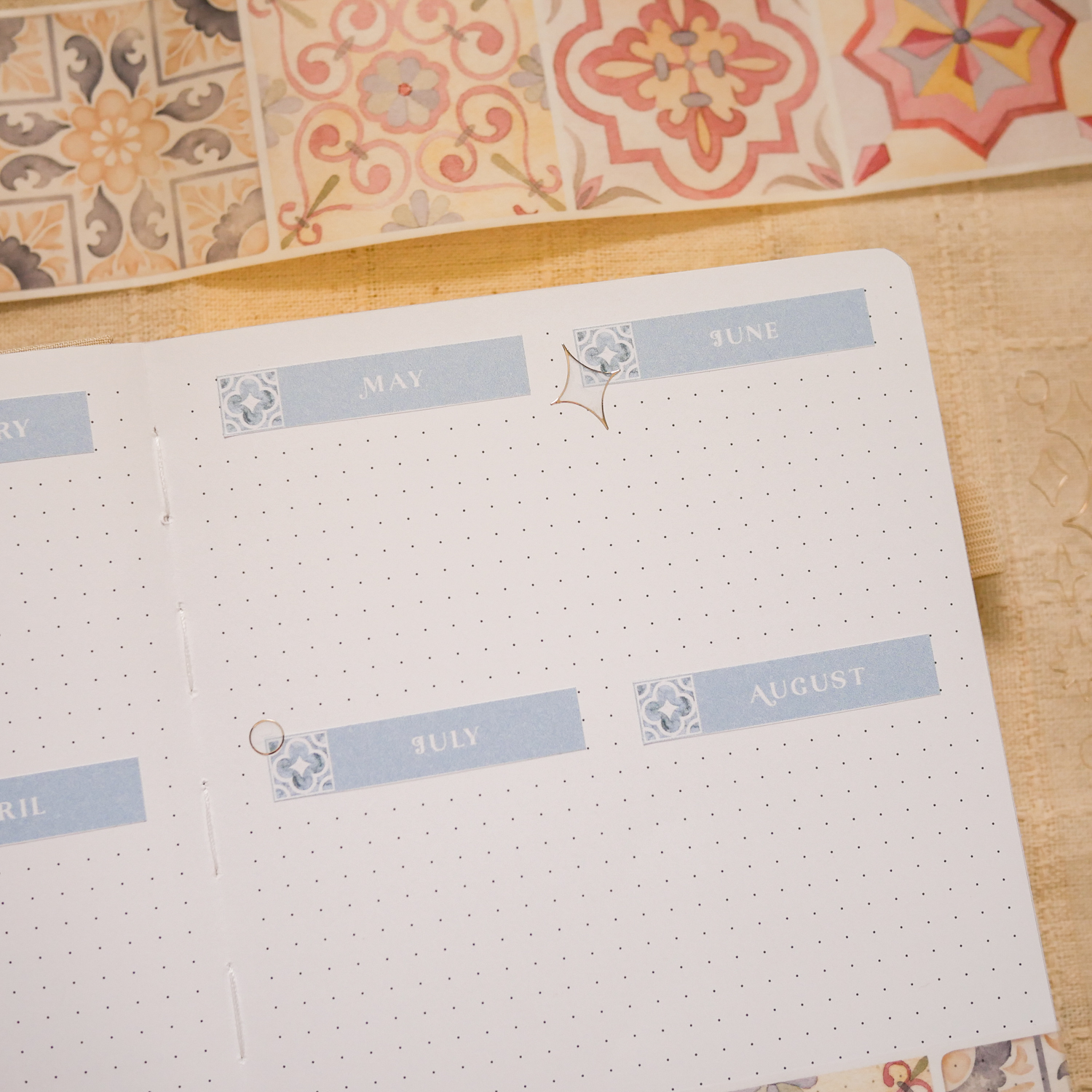 2025 Bullet Journal Setup - Mediterranean Theme (Free Printable!) ⋆ HAY ...