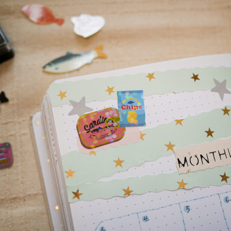 November Bujo Setup 2025 - Sea Creatures Theme (Free Printable!) ⋆ HAY ...