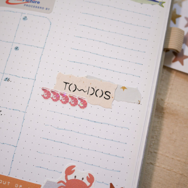 November Bujo Setup 2025 - Sea Creatures Theme (Free Printable!) ⋆ HAY ...